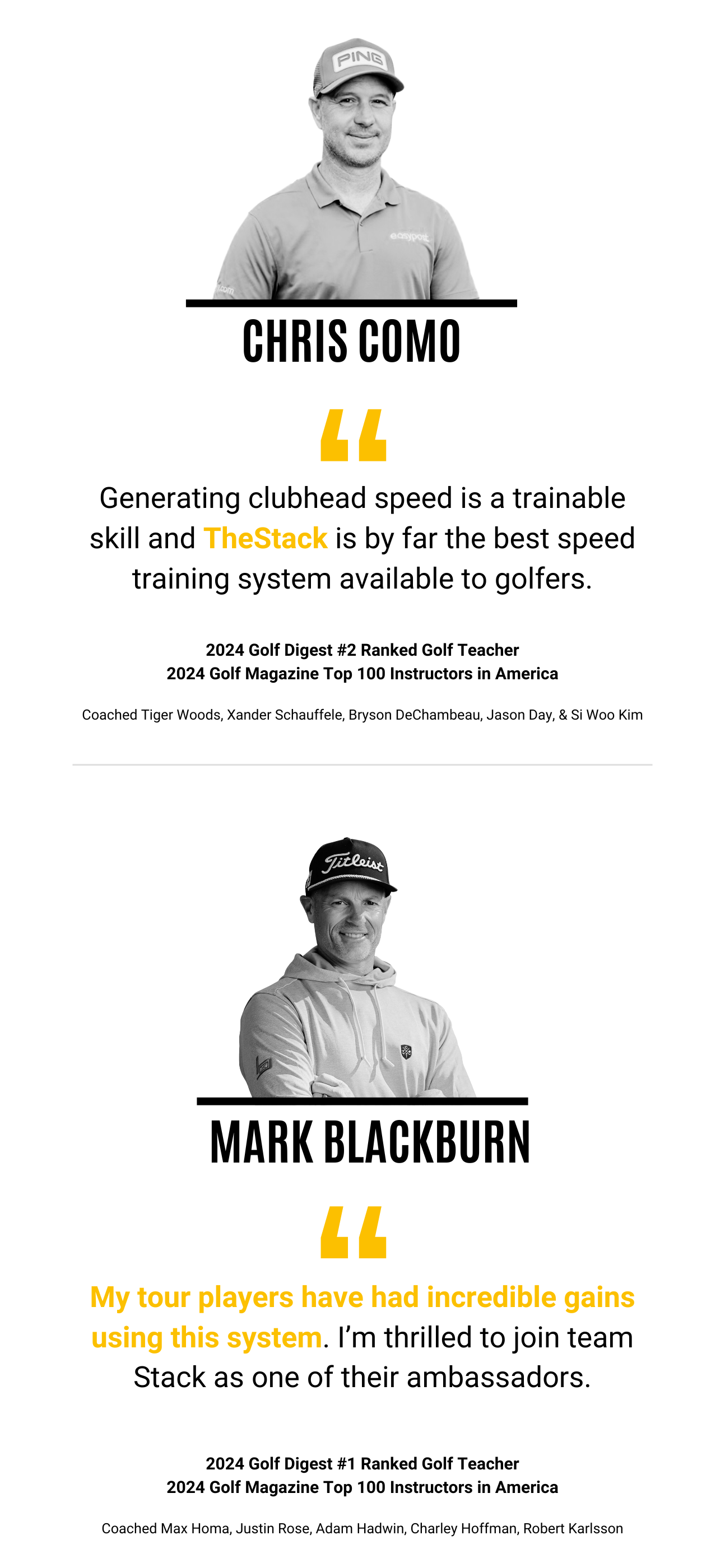 The Stack System - Speed Training for Golf – The Stack System EU